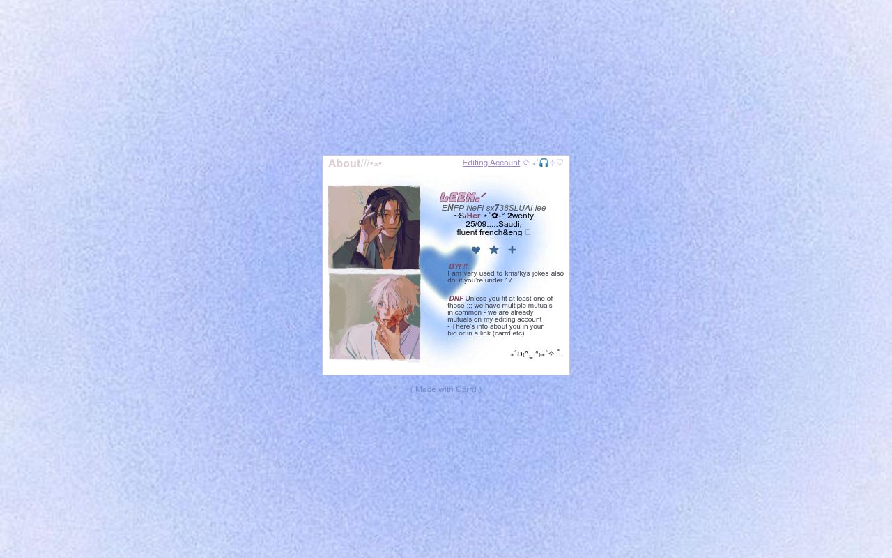 Welcome to the leen intro